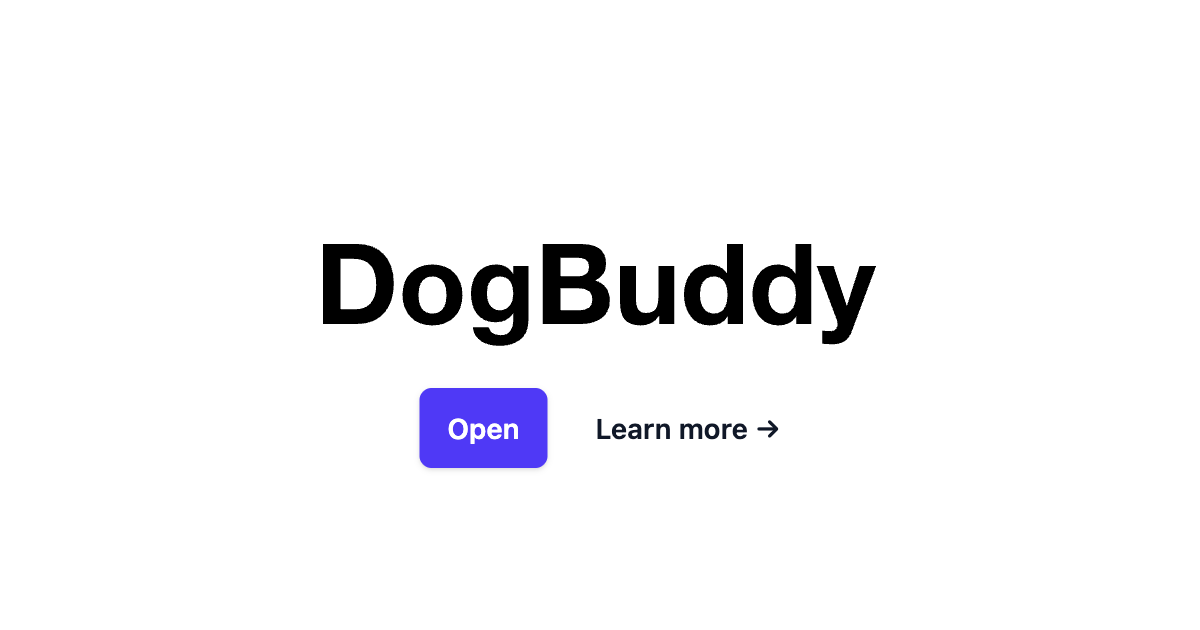 DogBuddy